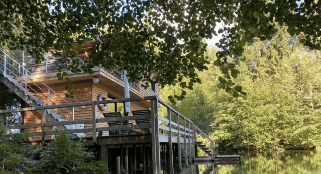 Cabane Spa sur pilotis I Séjour Insolite en Bretagne